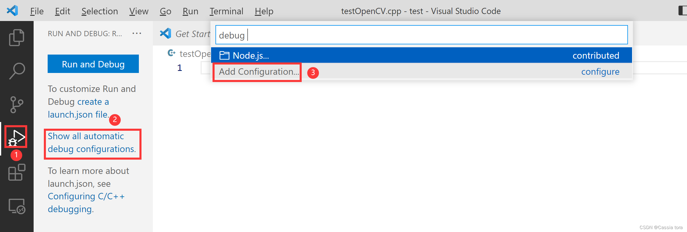VSCode配置Opencv环境 - TC's Blog